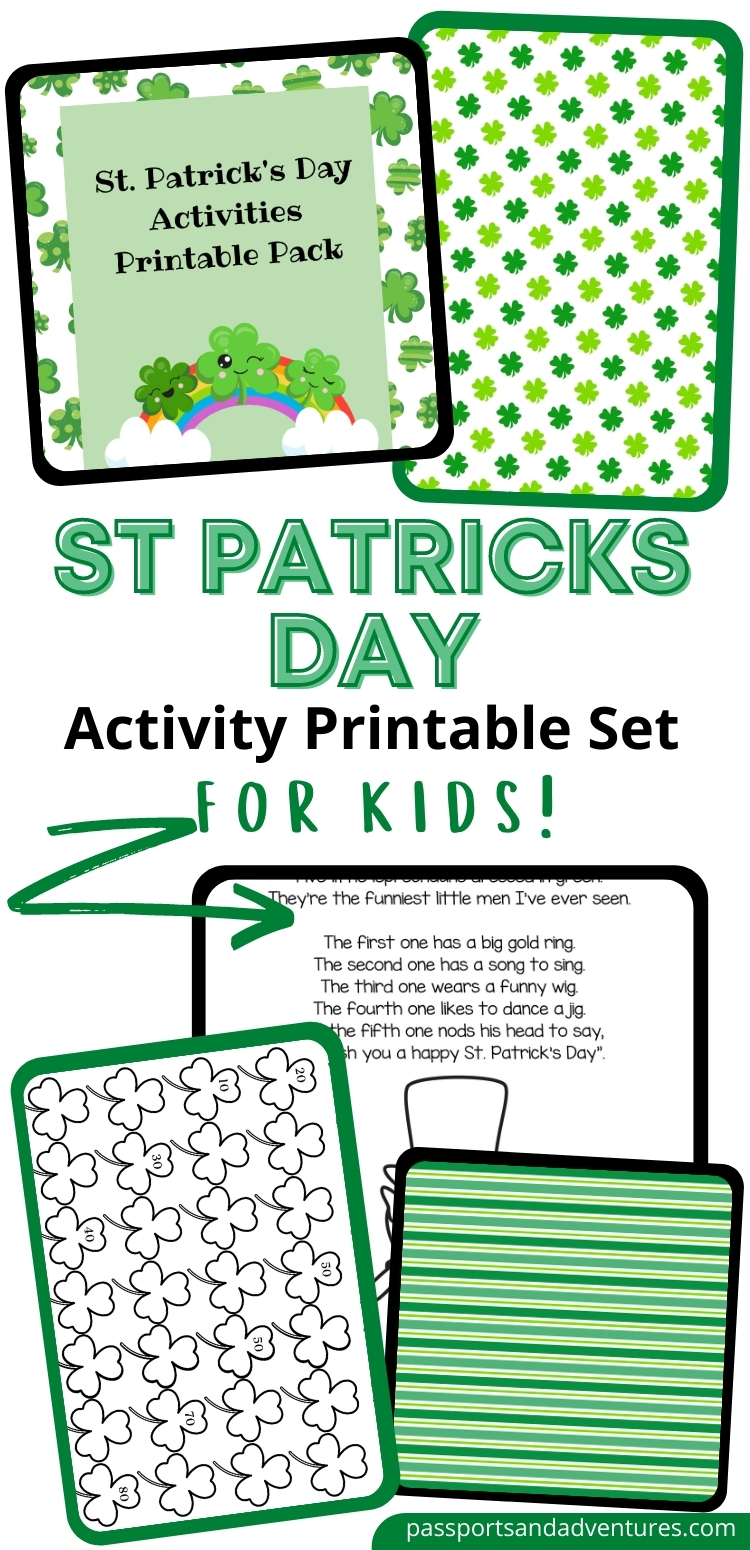 St Patrick’s Day Activities for Kids (Free Printable)