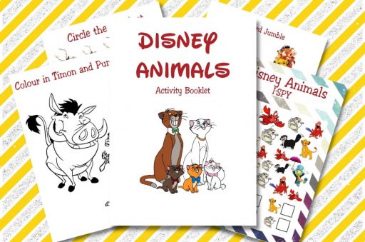 Disney Activity Printables - Free Disney Activity Book Printables