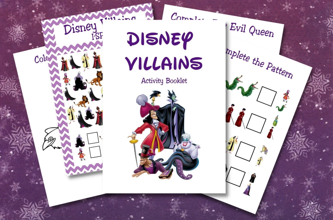 Disney Activity Printables - Free Disney Activity Book Printables