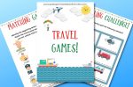 Travel Games for Kids (Free Printable with 6 Pages) - Passports and ...